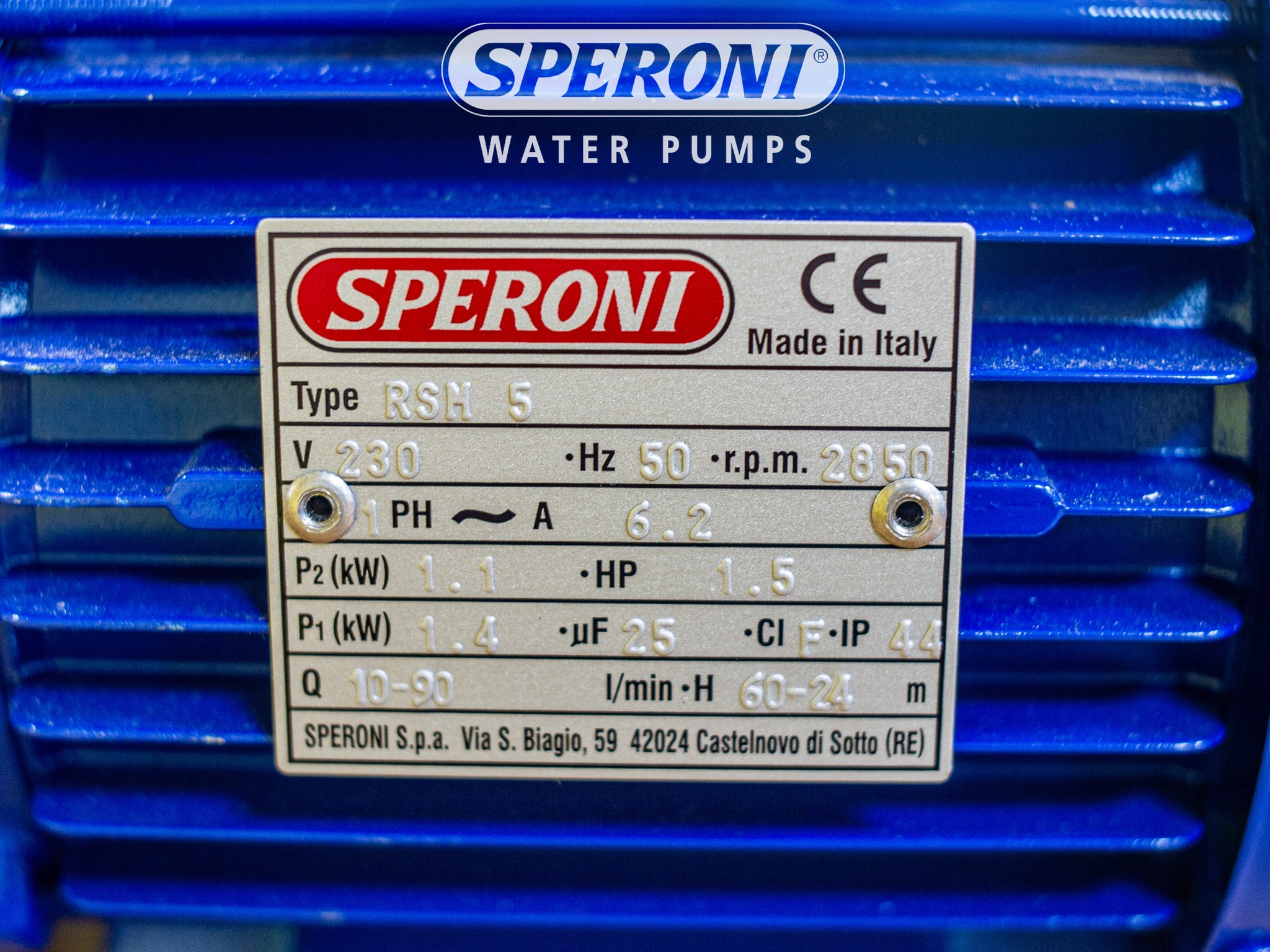 SPERONI RSM 5 - Speroni Україна